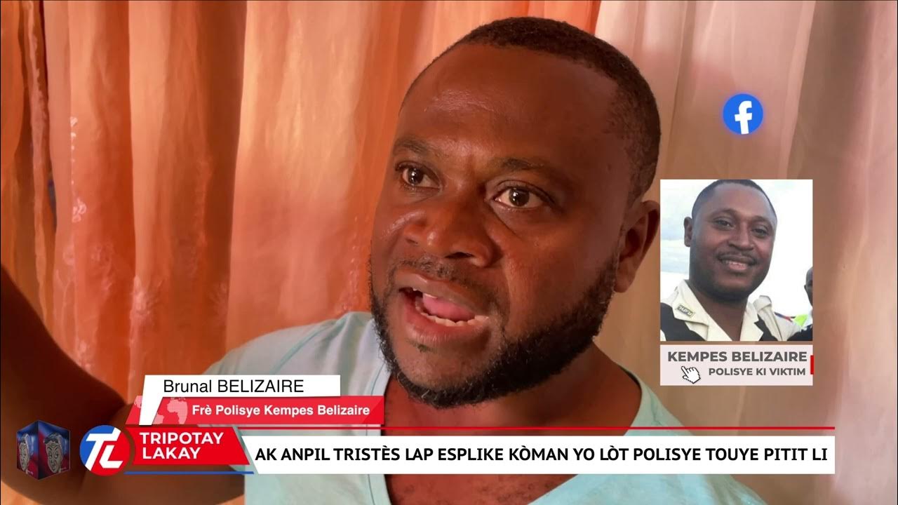 Flash! Yon polisye touye yon lòt polisye nan yon komisarya pou yon disksyon. Papa viktim la ap ...