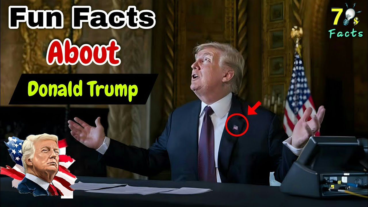Donald Trump Facts || Fun Facts About Donald Trump May You don't know ...