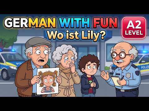 Where Is Lily? 😢| Learn German with an Emotional Family Story