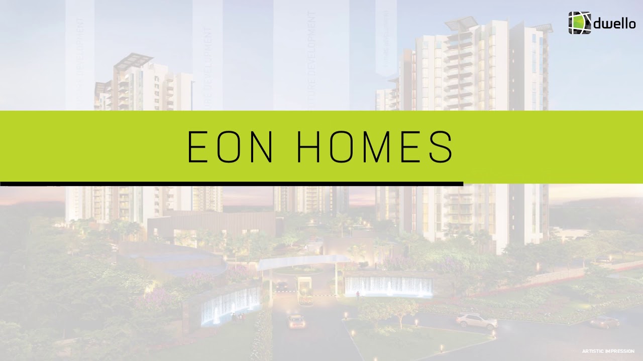 Eon Homes in Hinjawadi, Pune by Kasturi | Dwello - YouTube