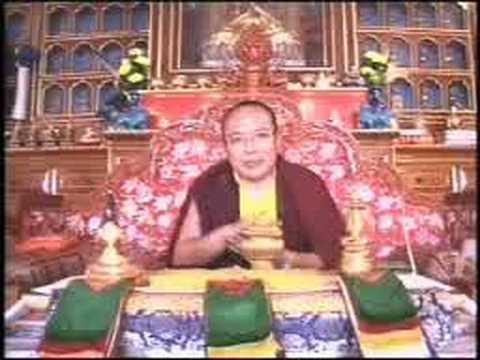 Tai Situ Rinpoche on a stupa in San Francisco - YouTube