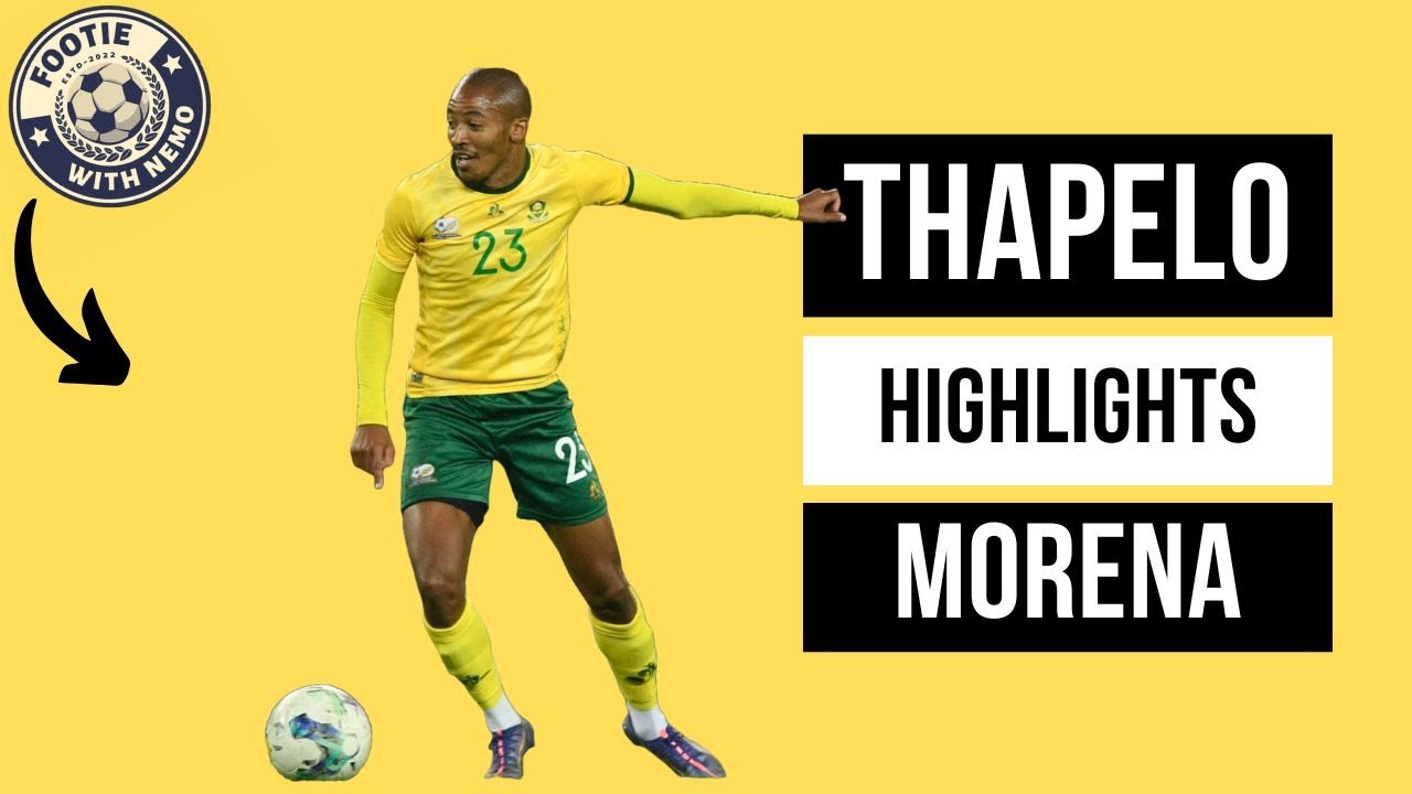 Thapelo Morena | South African Football Sensation | Mamelodi Sundowns ...