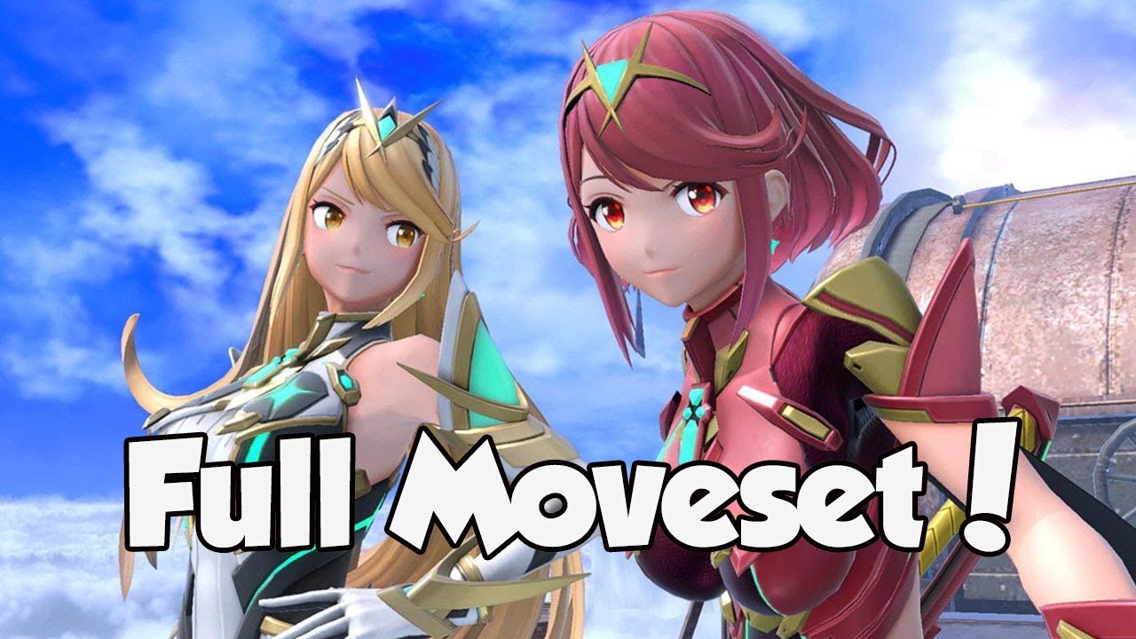 ALL OF PYRA/MYTHRA MOVES! Pyra/Mythra Analysis! - YouTube