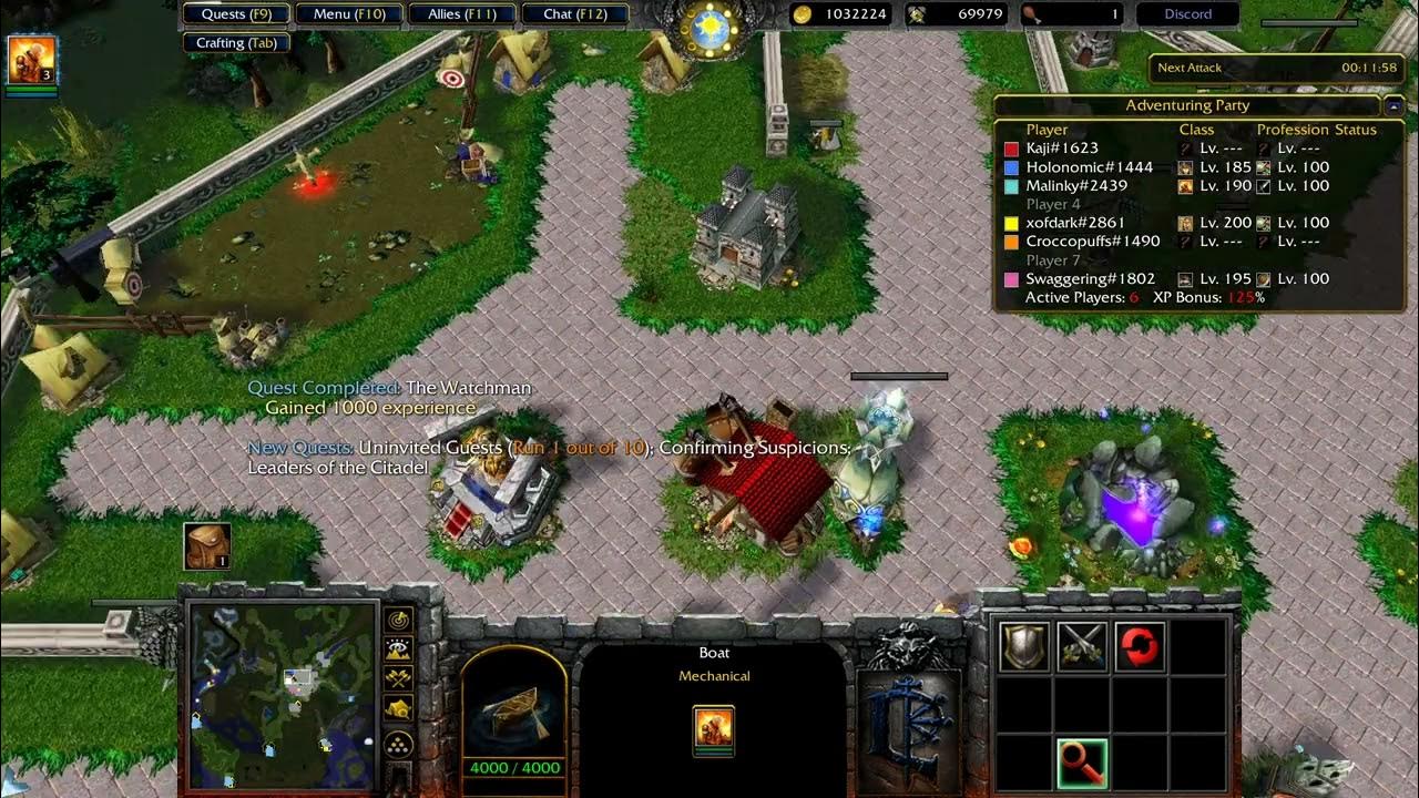 The Black Road RPG Hyperion Hyp Run #1 Warlord Lvl 190 - YouTube