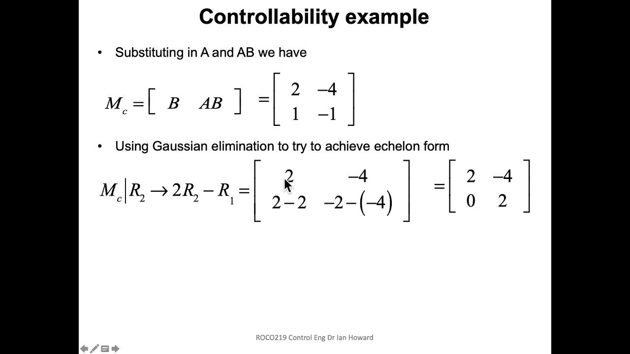 ROCO219 B3 Controllability and Observability - YouTube