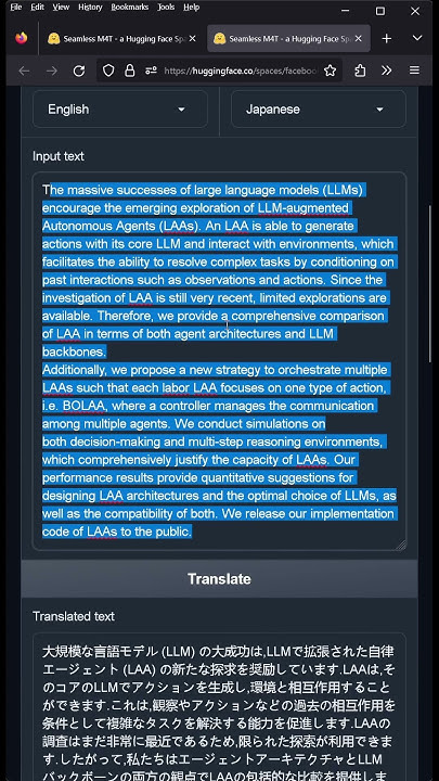 META releases new Translation AI: SeamlessM4T for 100 languages - YouTube