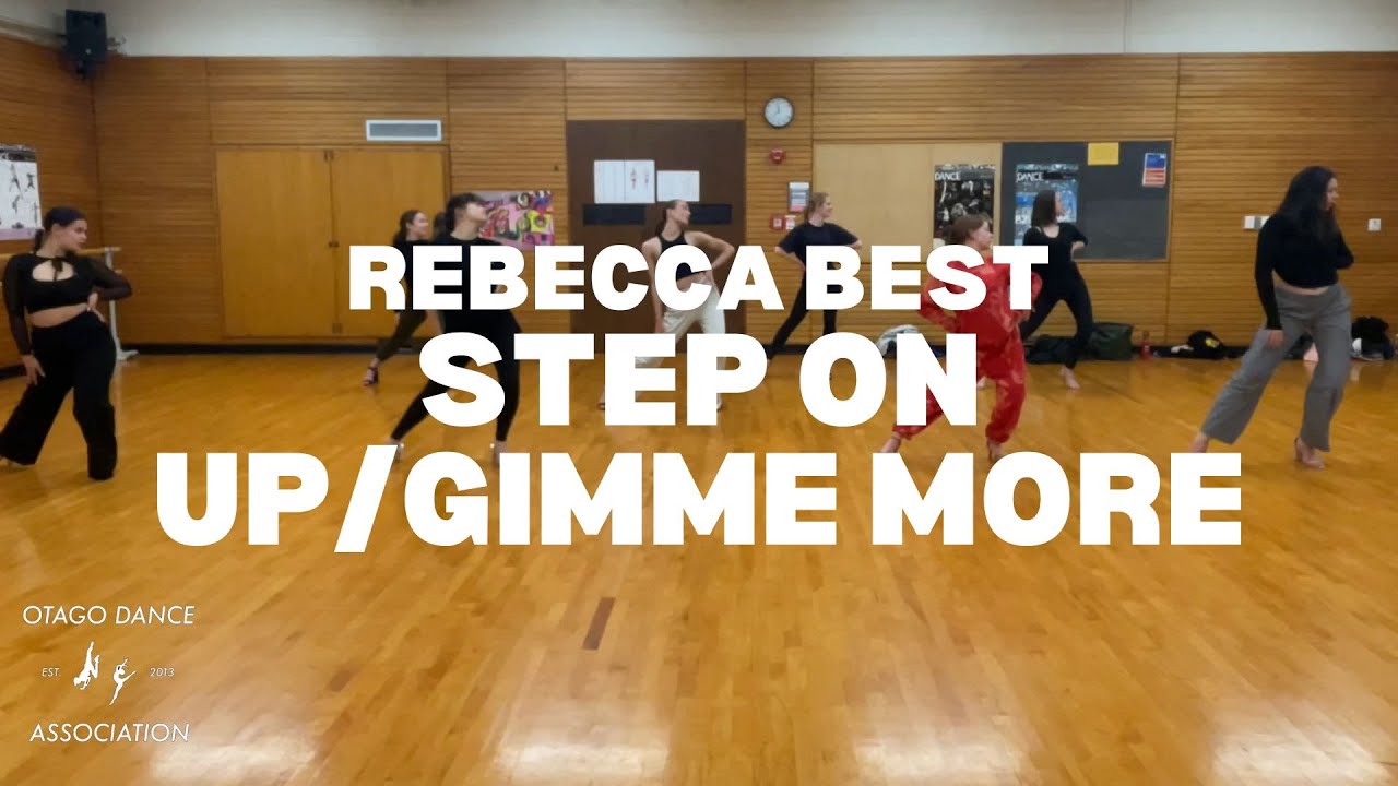 ODA | STEP ON UP/GIMME MORE: REBECCA BEST - YouTube