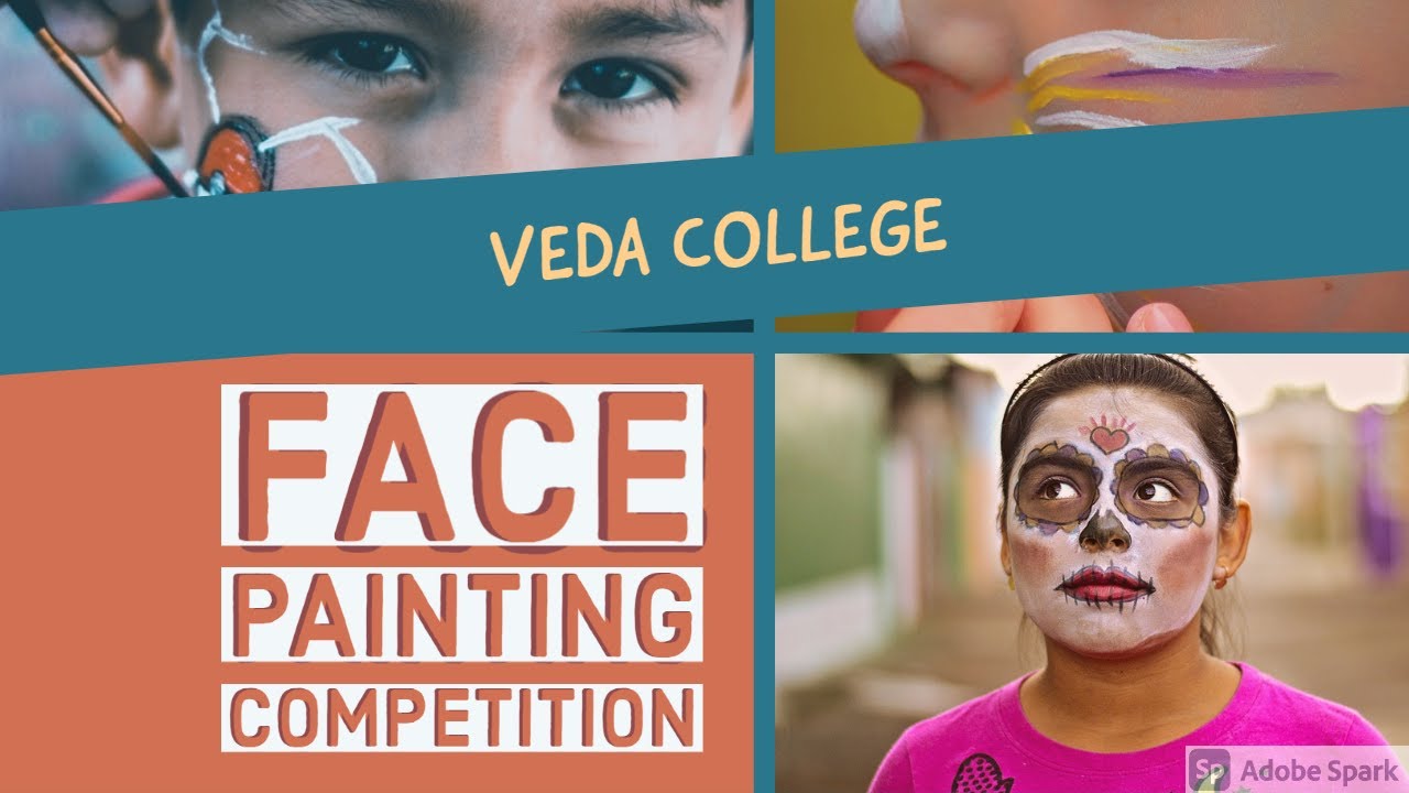 Face Painting Competition VEDA College Pune YouTube Face Painting Competition VEDA College Pune YouTube