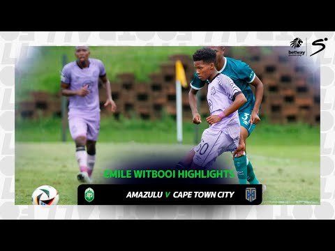 Emile Witbooi makes Cape Town City debut | Betway Premiership - YouTube