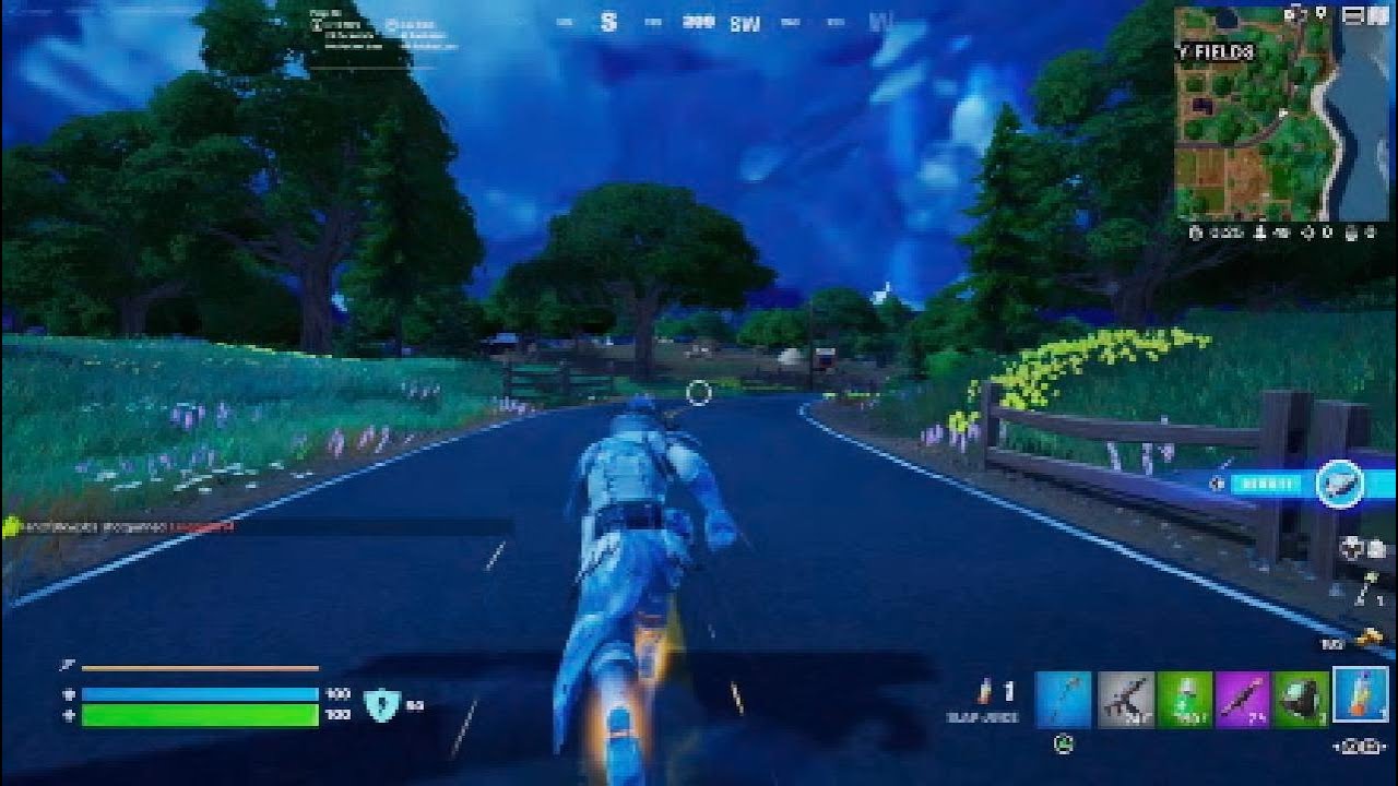 This Is How Long You Can Sprint By Using One NEW Slap Juice In Fortnite ...