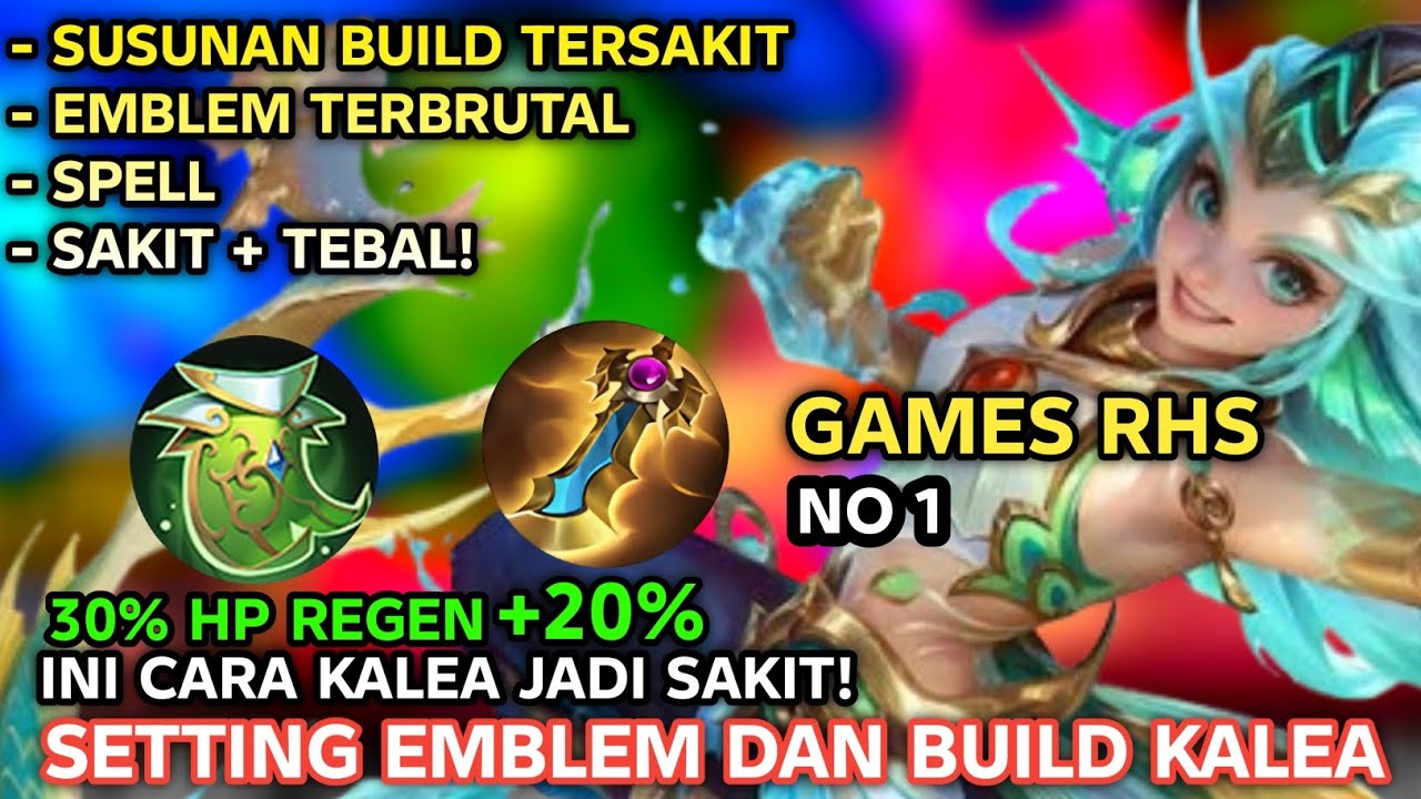 NO 1 SETTING EMBLEM DAN BUILF KALEA TERSAKIT DAN TERKUAT 2025 EMBLEM ...