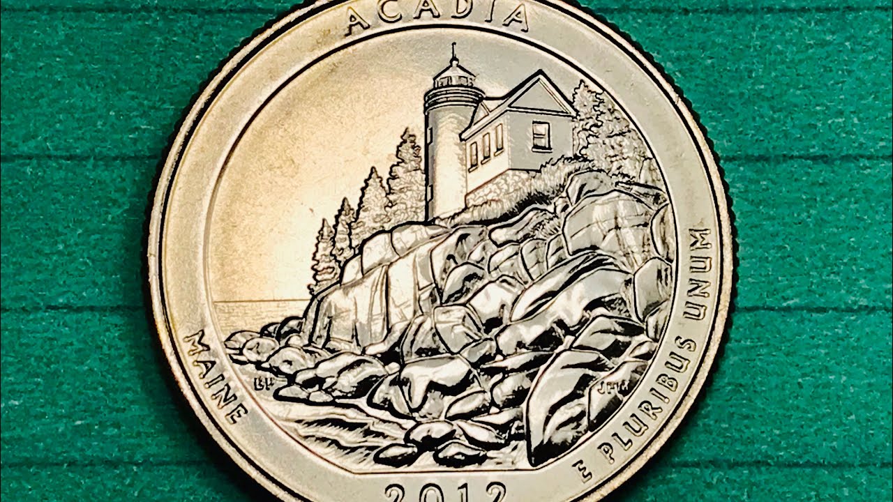 US 2012 Quarter - United States Acadia NP America The Beautiful Quarter ...