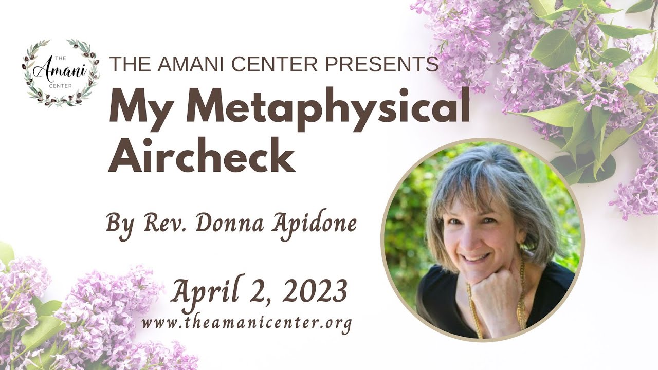 Sunday Experience April 2, 2023 with Rev Donna Apidone and Musical Guest Gary Weinberg - YouTube