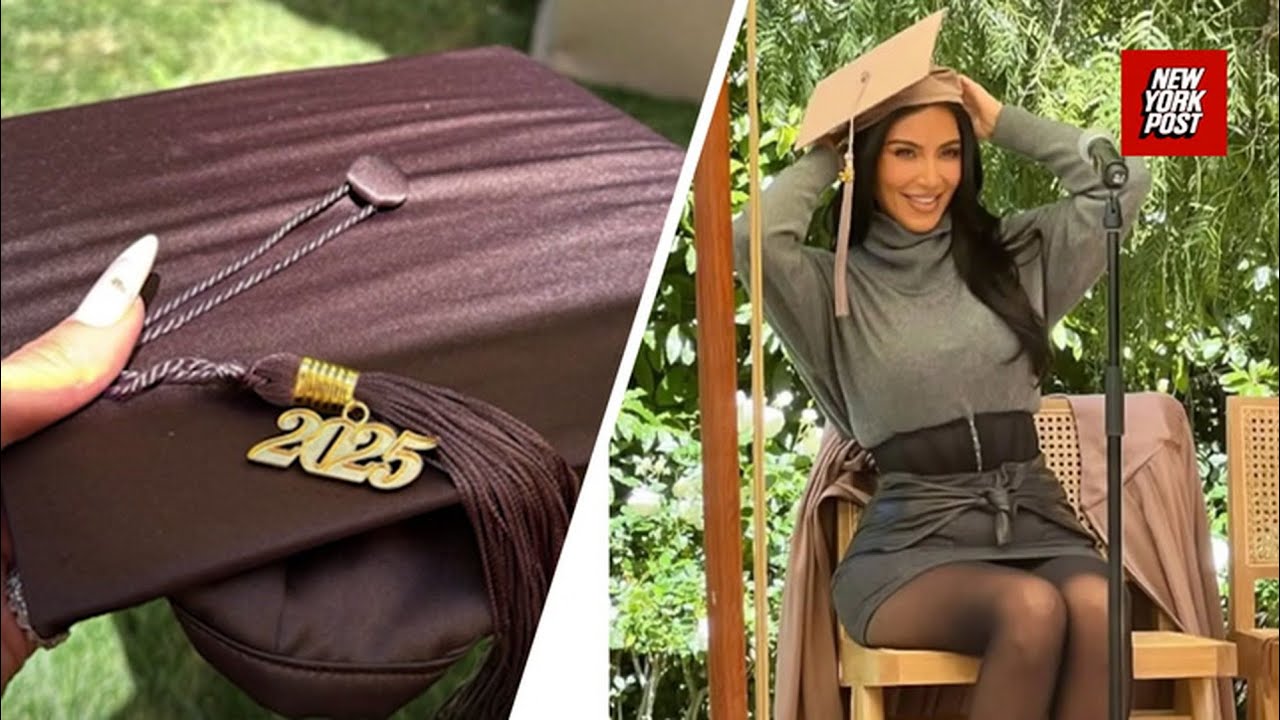 Kim Kardashian celebrates ‘finally’ earning law degree after 6 years at ...