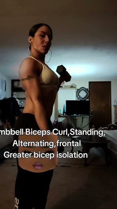 Dumbbell Biceps Curl,Standing,Alternating,frontal Dumbbell Exercise - YouTube