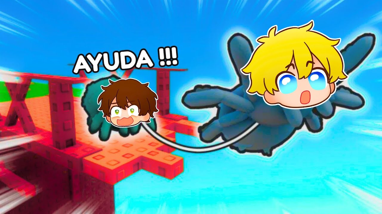 NOS CONVERTIMOS en ARAÑAS de WEBBED en ROBLOX - YouTube