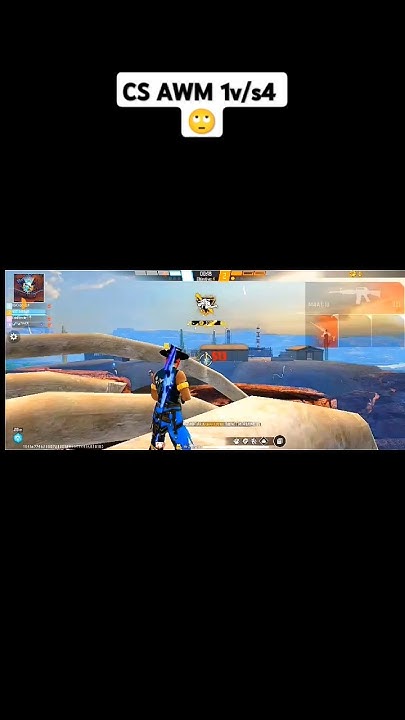 CS AWM 1v/s4 #youtube #ff1v/s4 #virel #shorts - YouTube