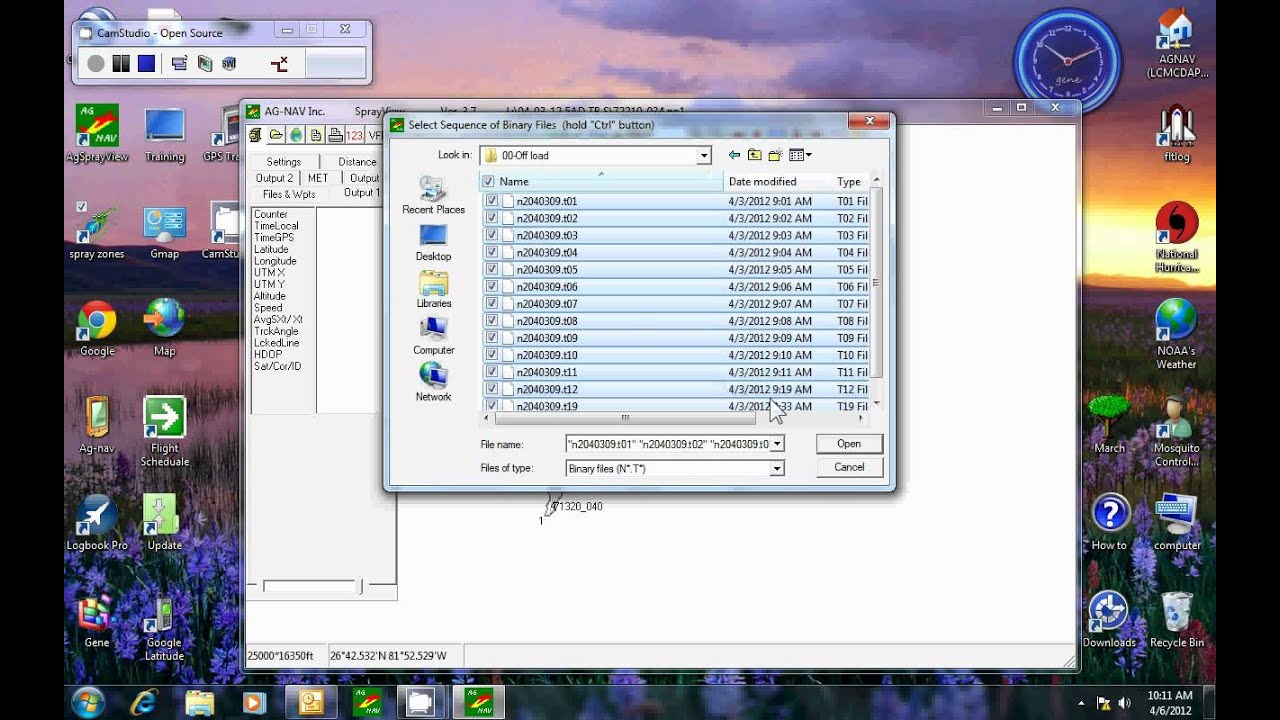 AG-NAV SprayView: Viewing Your Flight in SprayView - YouTube