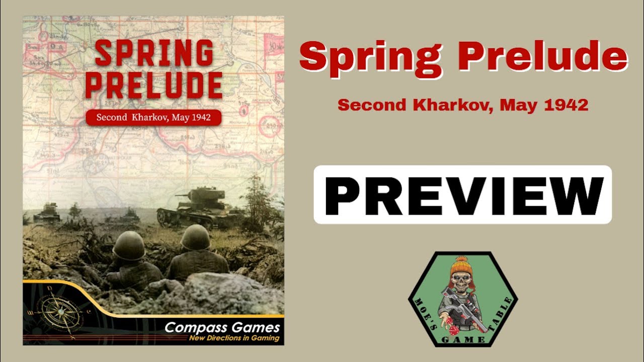 Spring Prelude from Compass Games Preview - YouTube