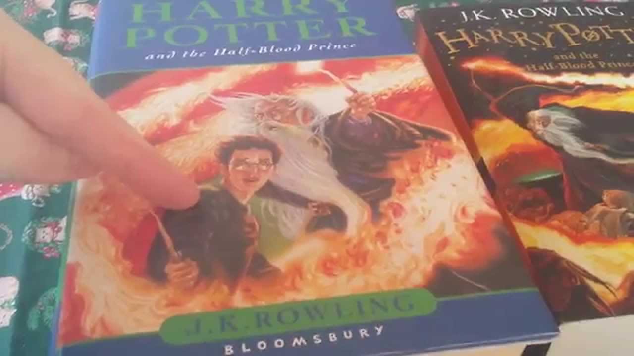 ♡Harry Potter & the Half Blood Prince Cover Review - YouTube