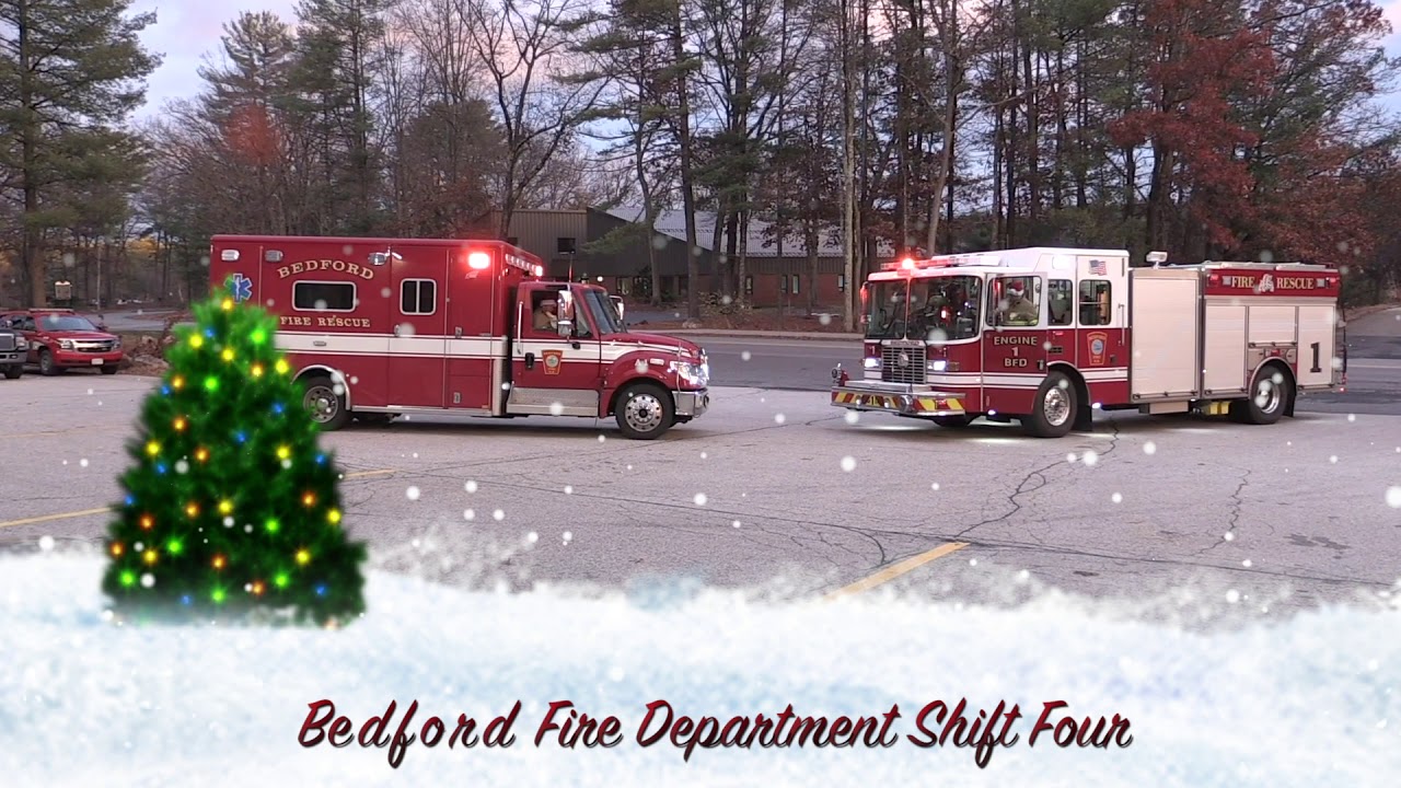 2019 Bedford Fire Department Holiday Greetings - YouTube