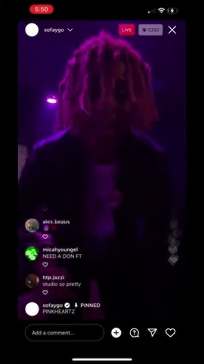 SoFaygo - Stay Awake (ig live snippet) Pink Heartz preview - YouTube