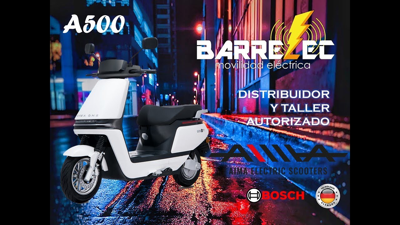 Eléctrica Aima A500 /Aima One - YouTube