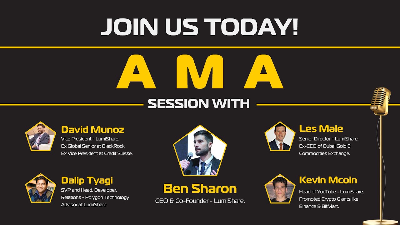 Live AMA with the LumiShare team - YouTube