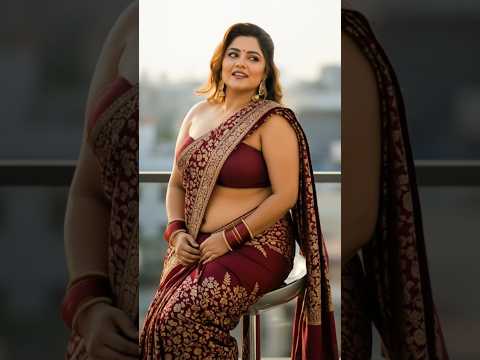 Saree Perfection in Motion – Bold, Beautiful, and Timeless 👑