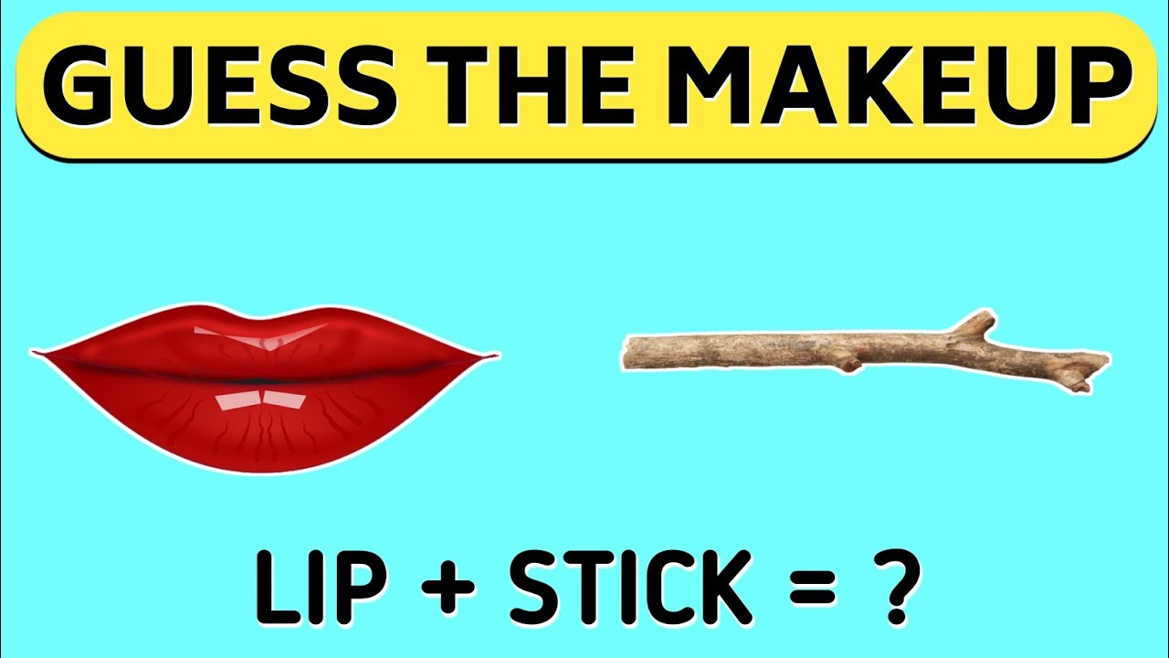 Guess The Makeup From Emoji Challenge || Guess The Makeup Item Quiz ...