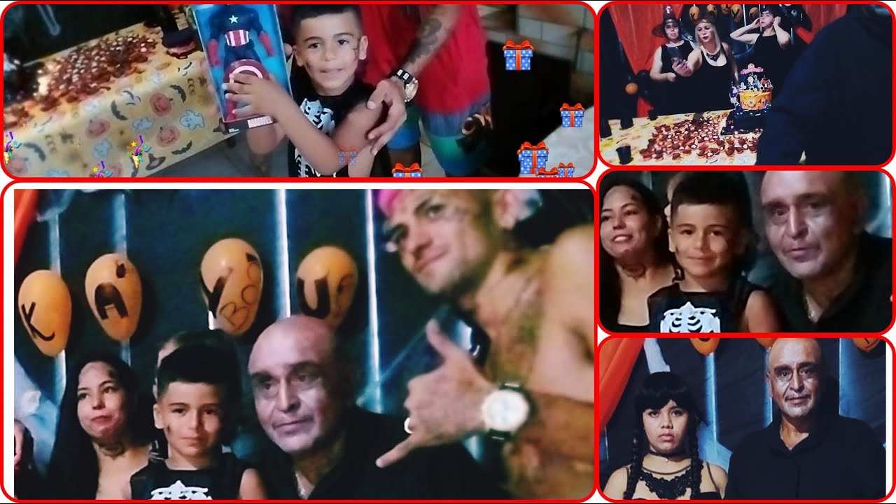 PARABENS KALYU, TEMA HALLOWEEN - YouTube
