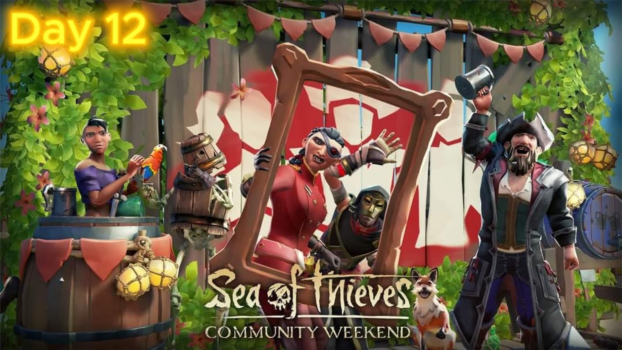Day-12 Collecting gold for Dark adventure set in Sea of thieves - YouTube