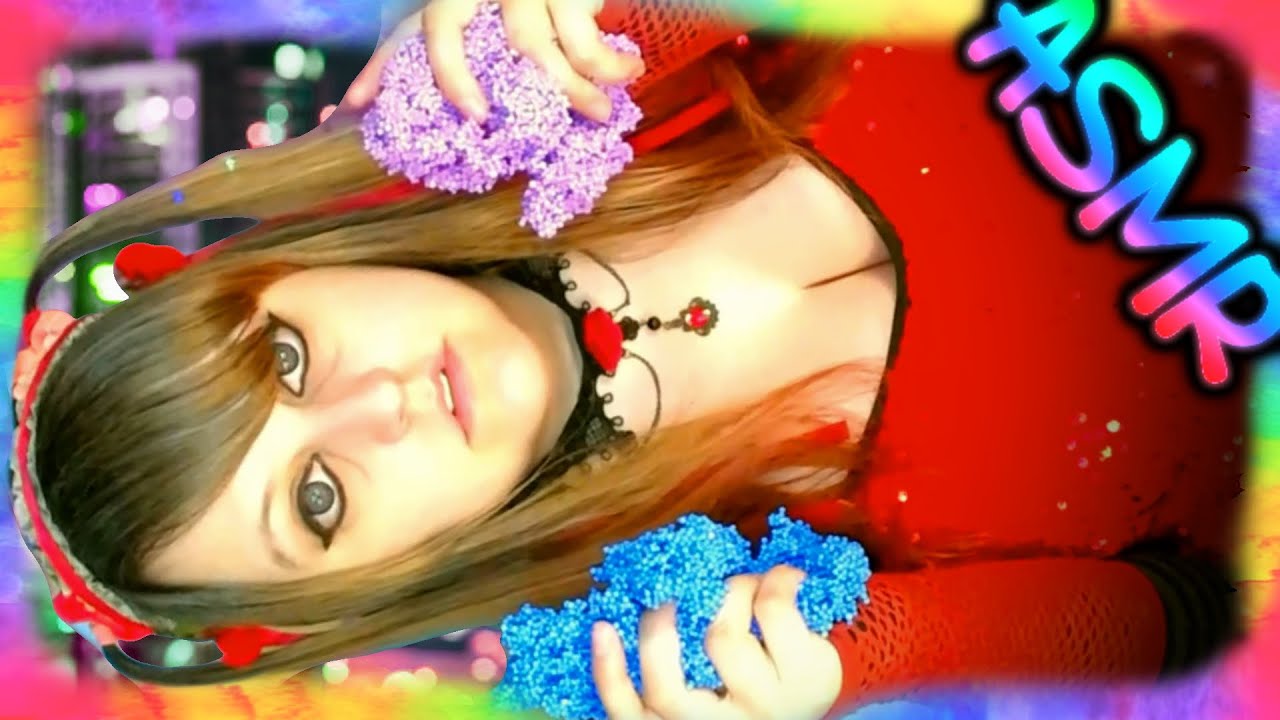 ASMR 🐬 Molding Foam ♡ Slime, Play Foam, Squish, Squash, Sculpting Toy ...
