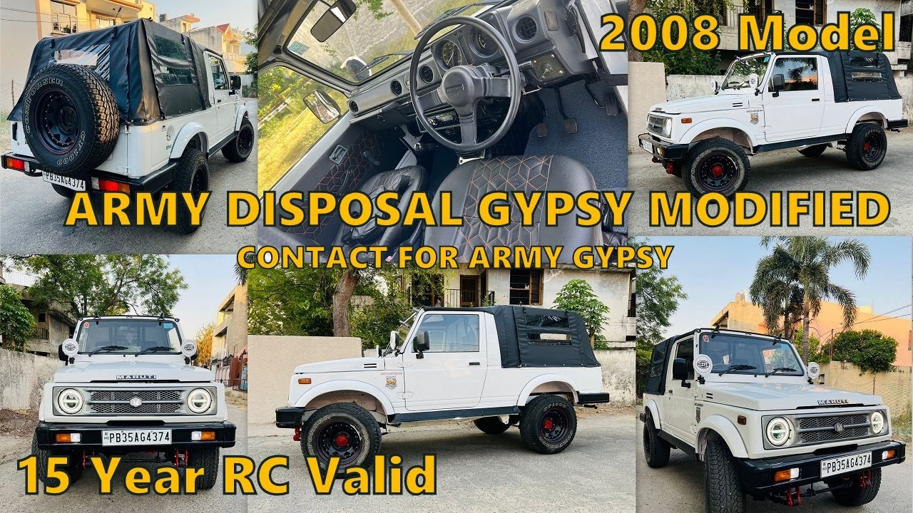 Army Disposal Gypsy Modified || Army Gypsy Auctions || Gypsy ...