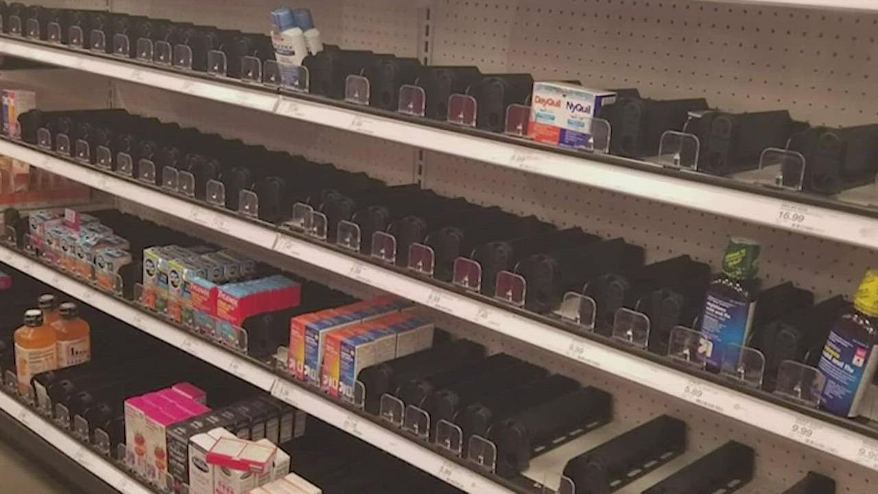 Empty pharmacy shelves, rising prices frustrating Houstonians - YouTube