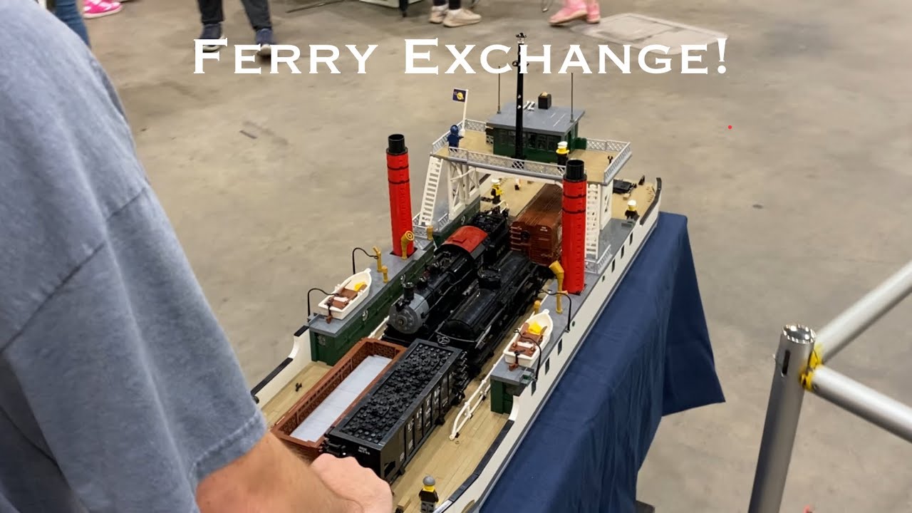 MICHLUG Toledo Division X MatrixLUG Lego Train Ferry Exchange ...