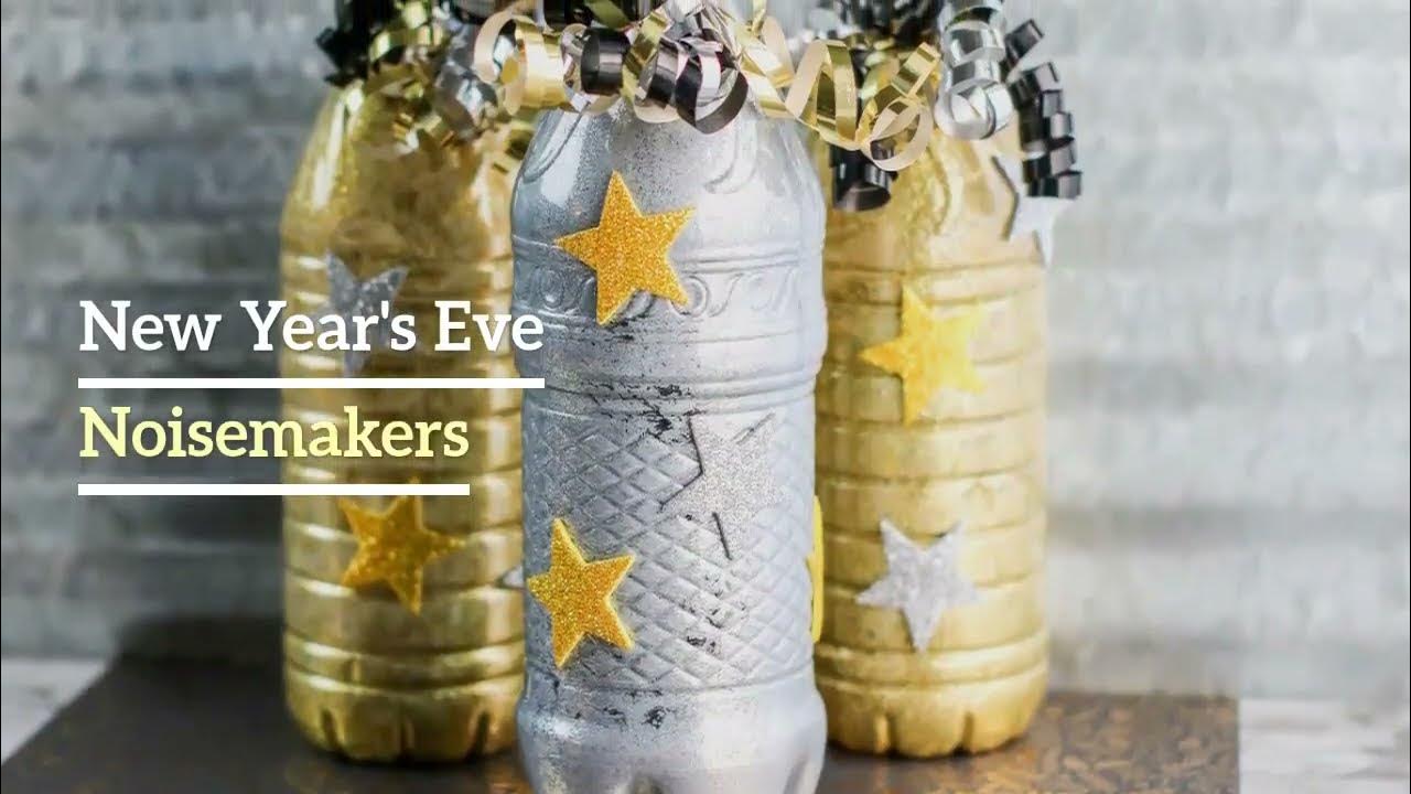 DIY New Year's Eve Noisemakers - YouTube