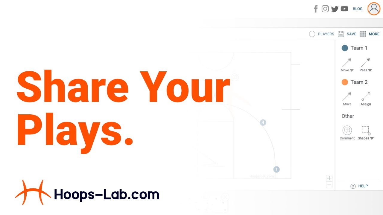 How To: Share your Plays in Hoops Lab - YouTube