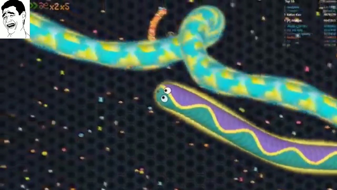 PRO PLAYER CACING ALASKA MAKAN 2000 CACING - WORM.IO - YouTube
