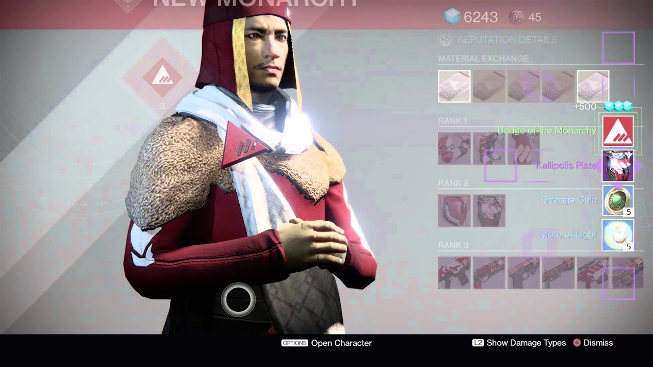 Destiny: The Taken King - New Monarchy Executer Hideo Kallipolis Plate ...