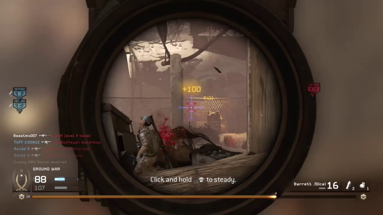 Call of Duty: MWR Bog Wall insane clip - YouTube