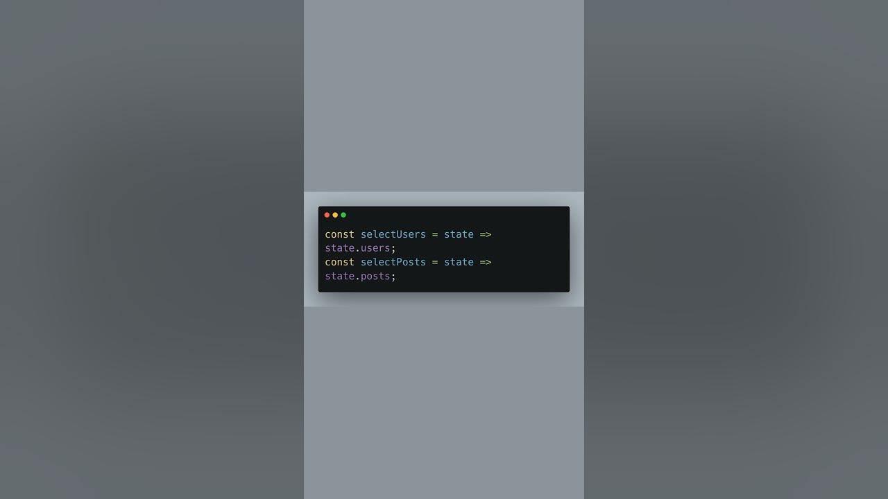 Boost React-Redux with Reselect 5.0 #ReactDevelopment - YouTube