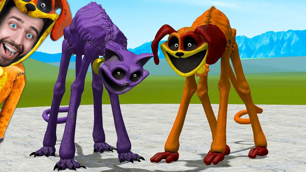 DOGDAY DEVIENT CATNAP POPPY PLAYTIME CHAPITRE 3 !! DOGNAP et CATDAY ...