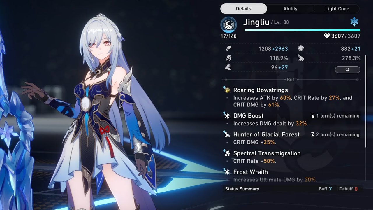 Jingliu Build | ERR Rope & Fall of Aeon (S5)【Honkai: Star Rail】 - YouTube