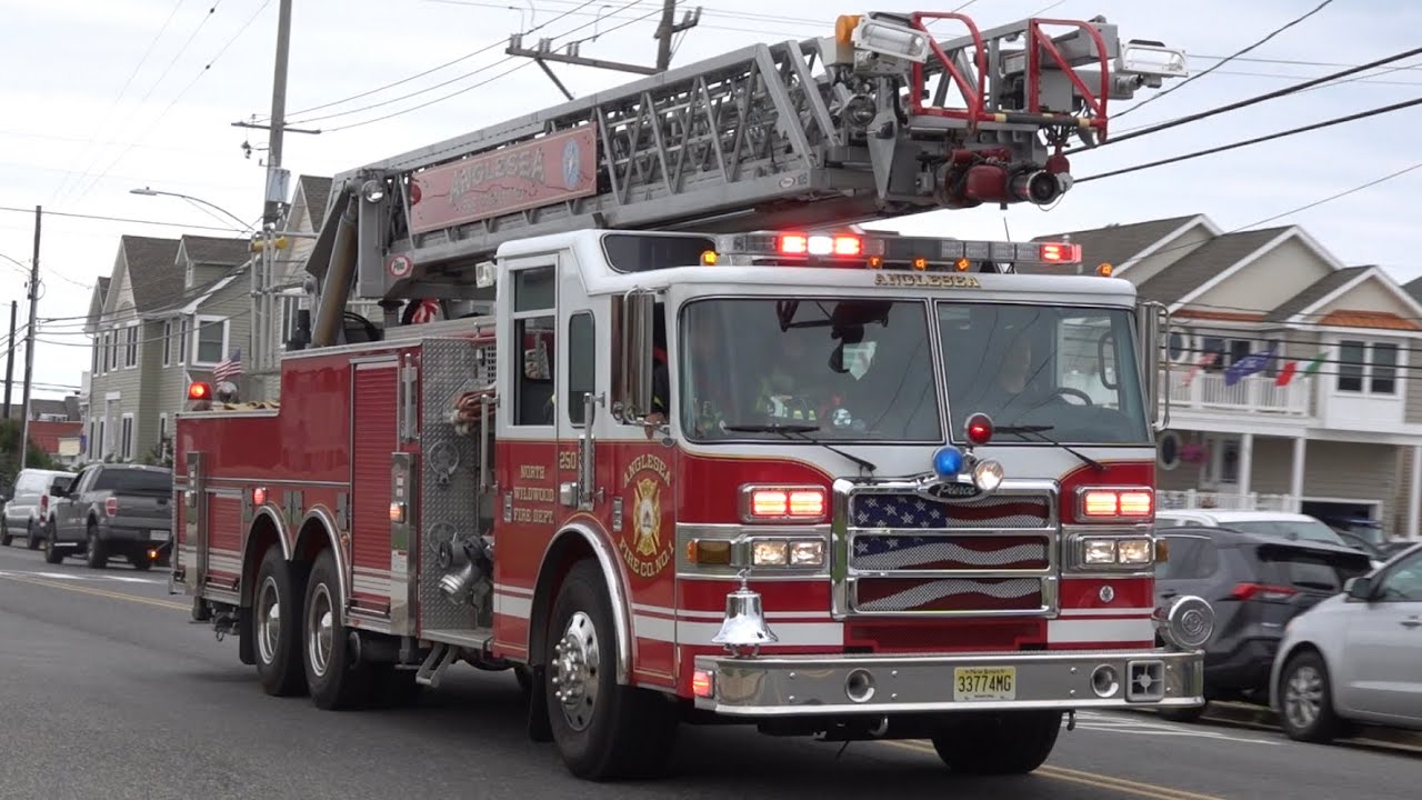 Anglesea Fire Company Ladder 2-2 & North Wildwood Fire Department ...