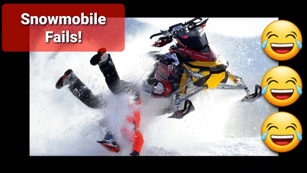 Snowmobile Fails | Top 20 Crashes | Try Again Video's - YouTube
