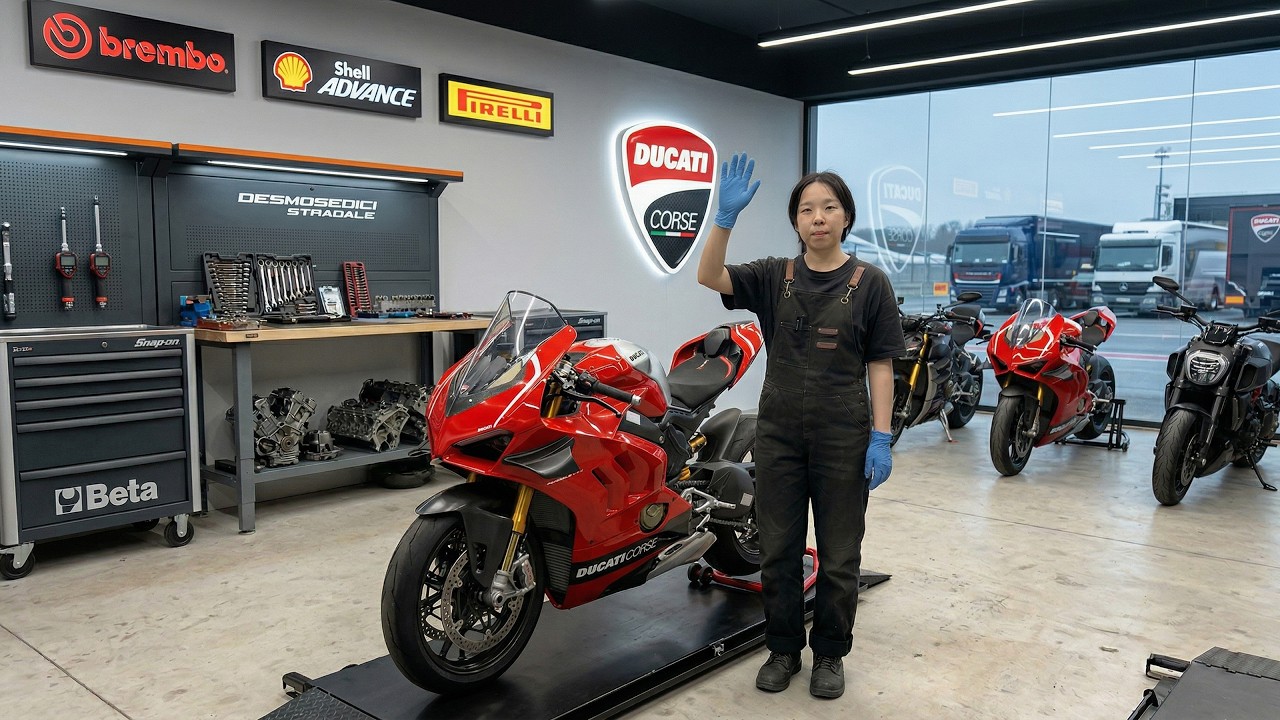 Inside a Blown V4 Engine: Wrecked Ducati Panigale V4 Mechanical ...