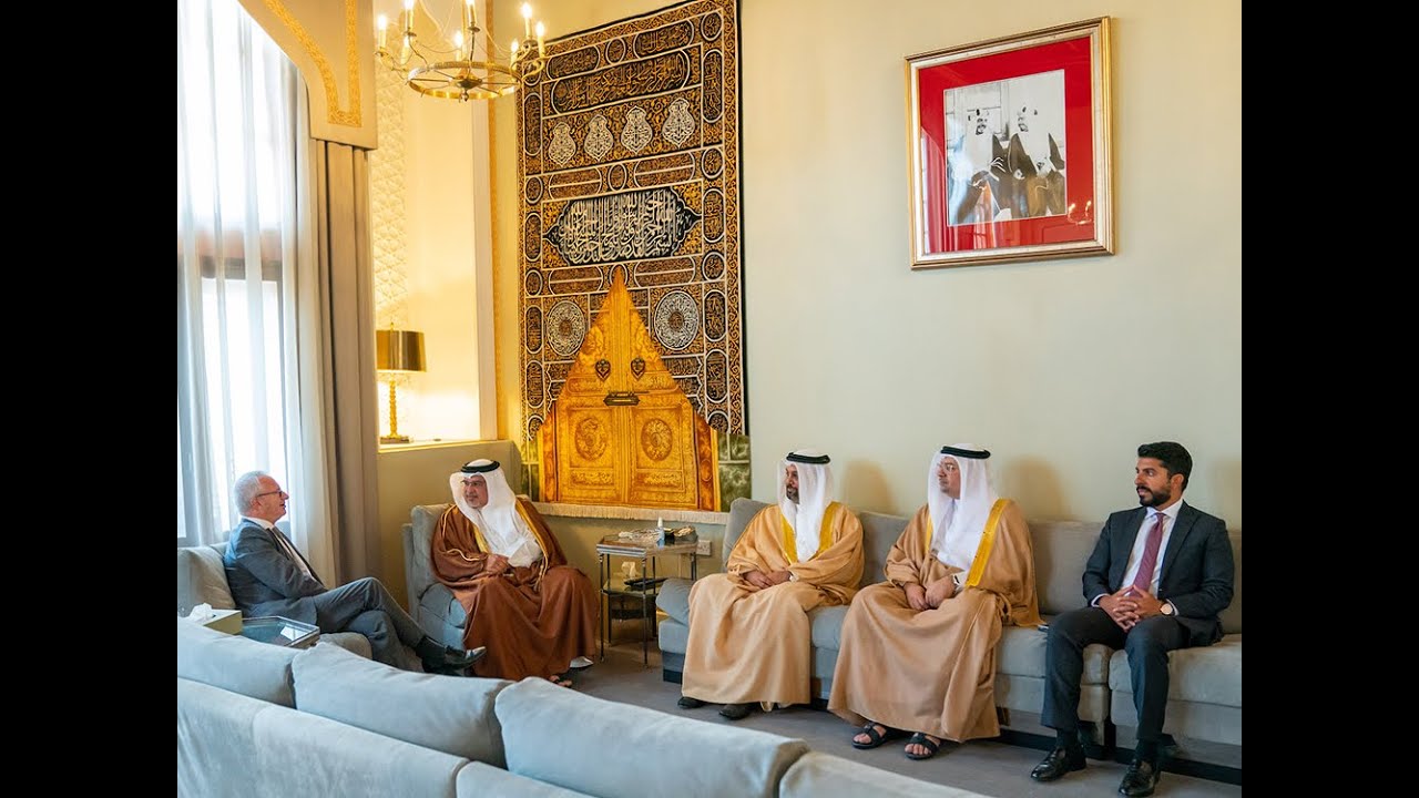 The Deputy King, HRH meets with Lord Stuart Polak CBE, a Member of the ...