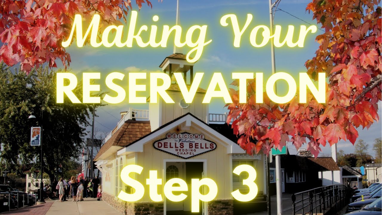 Making Your Wedding Reservation - Step 3 - YouTube