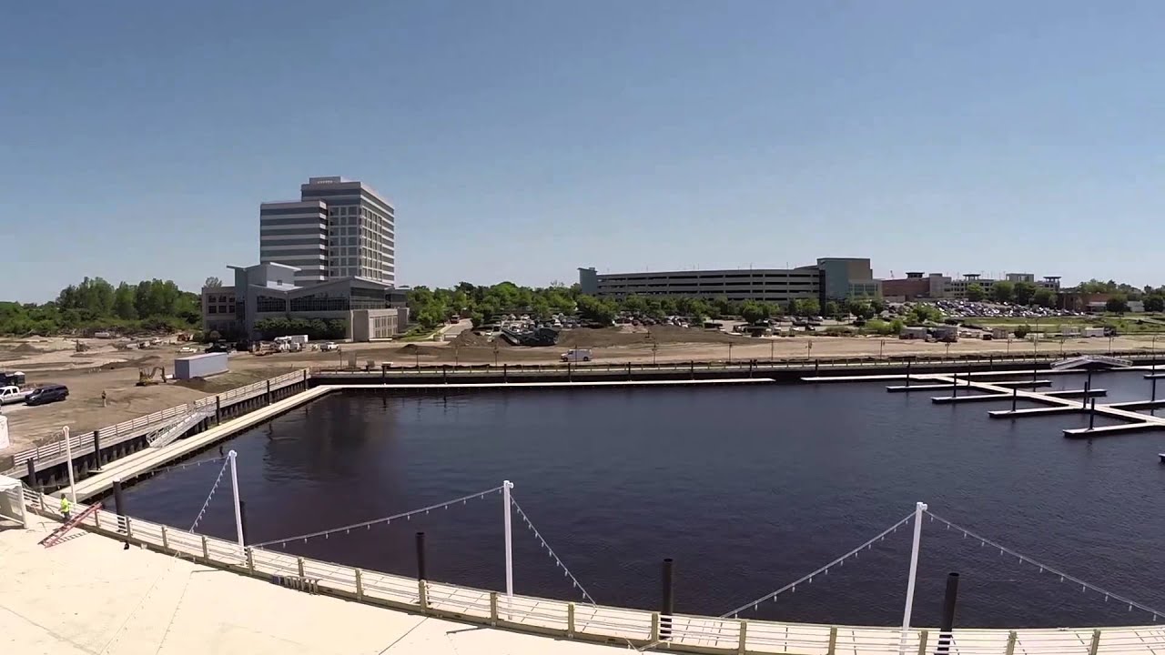 Port City Marina Construction Progress - YouTube